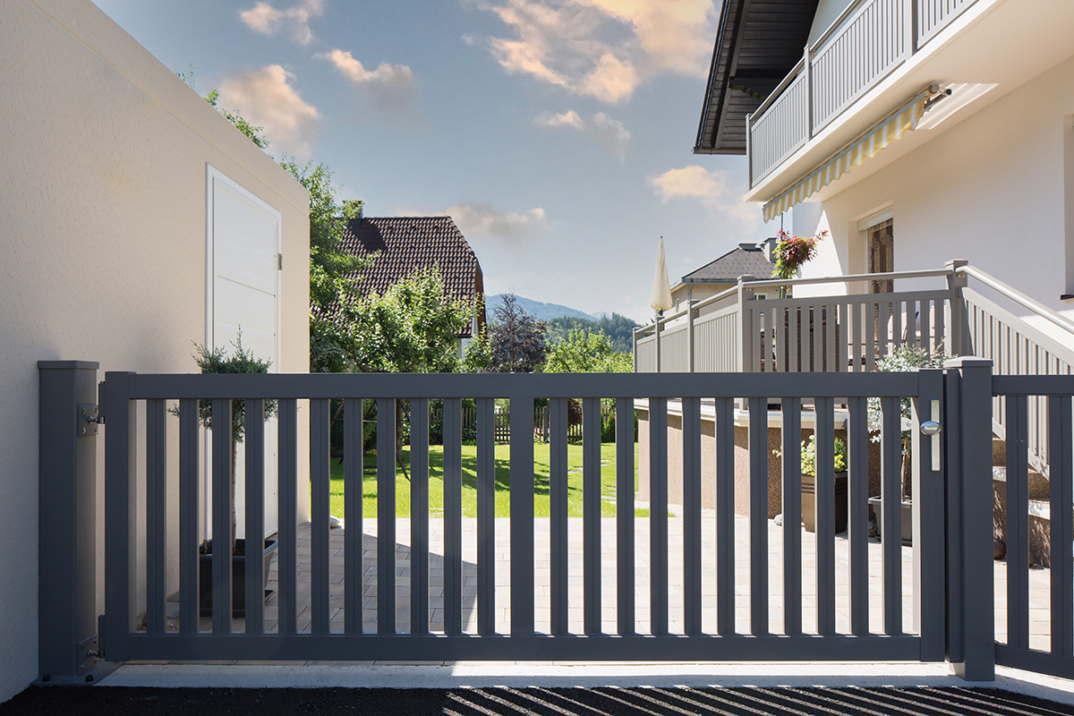 MODENA - Vielseitig einsetzbares Gartentor aus Aluminium | GUARDI